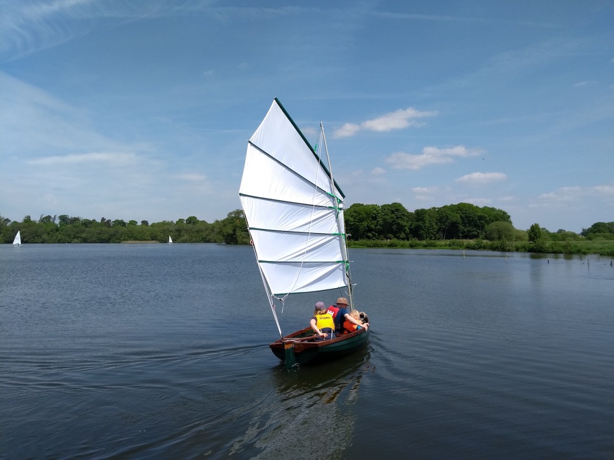 Junk Rigged Dinghy | Martin's Blog